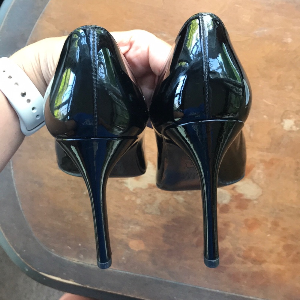 Black Patent Leather Stuart Weitzman Pumps - Gem